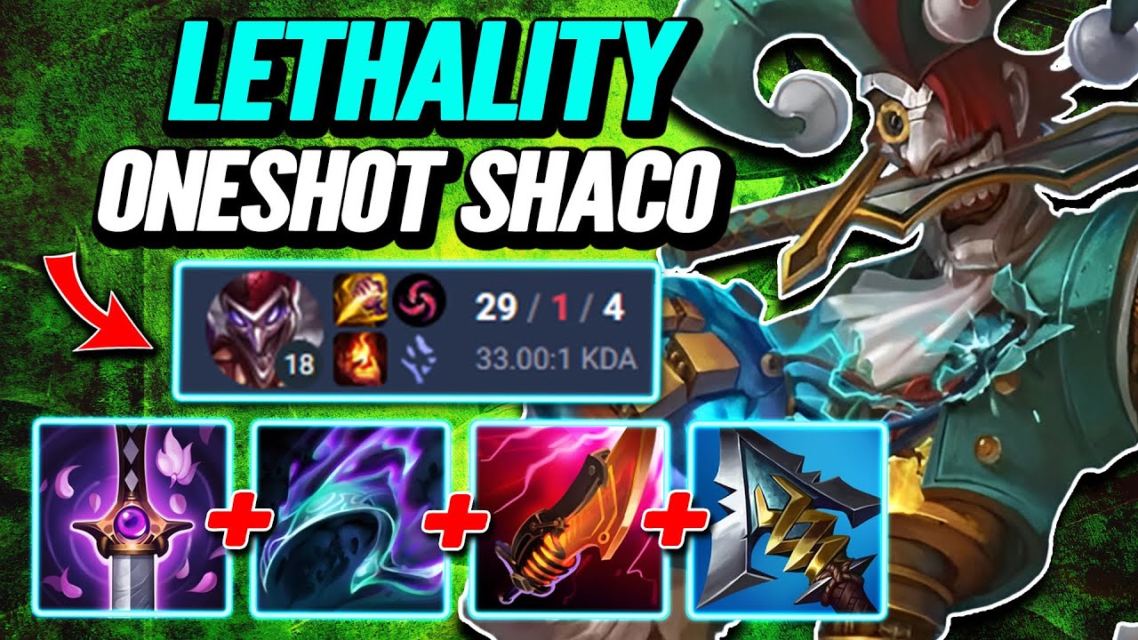 29 Kills Lethality Shaco - S14 Ranked [League of Legends] Full Gameplay ...