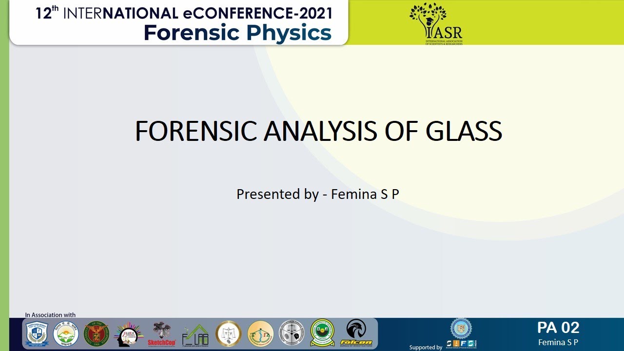 Forensic Analysis of Glass | Paper 2 - YouTube