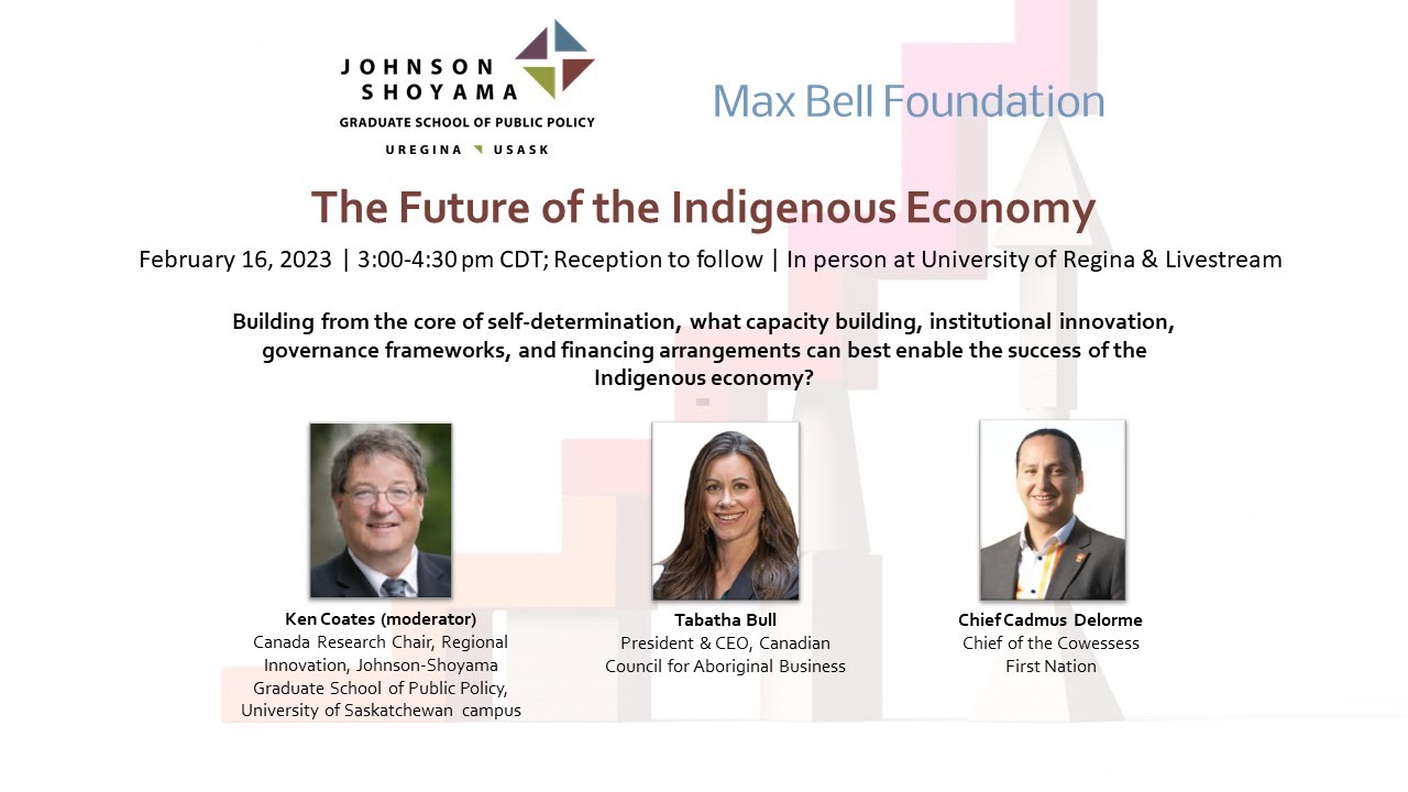 The Future of the Indigenous Economy - YouTube