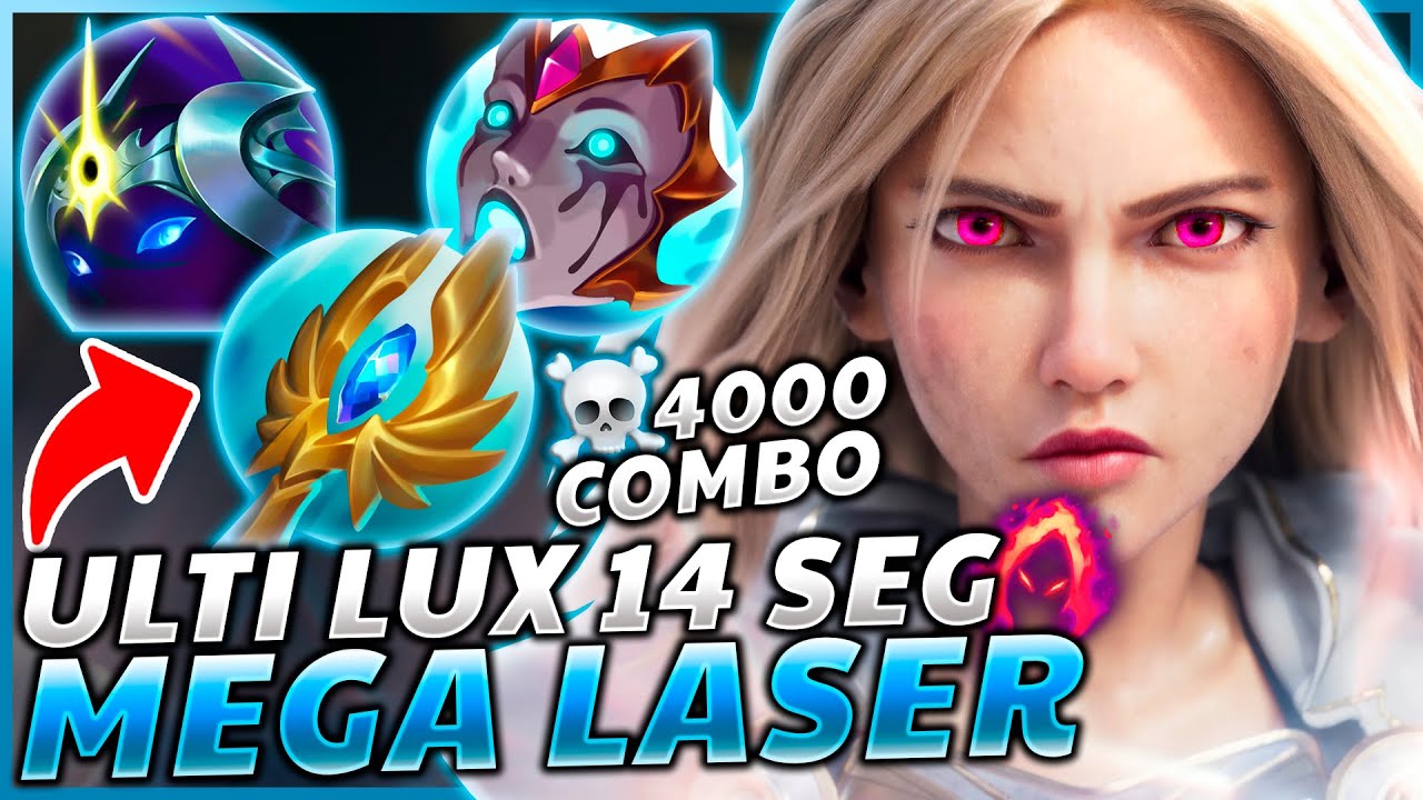 😱¡MEGA LUX con 14 SEGUNDOS CD en la ULTI y +4000 DAÑO! ASI es la NUEVA ...
