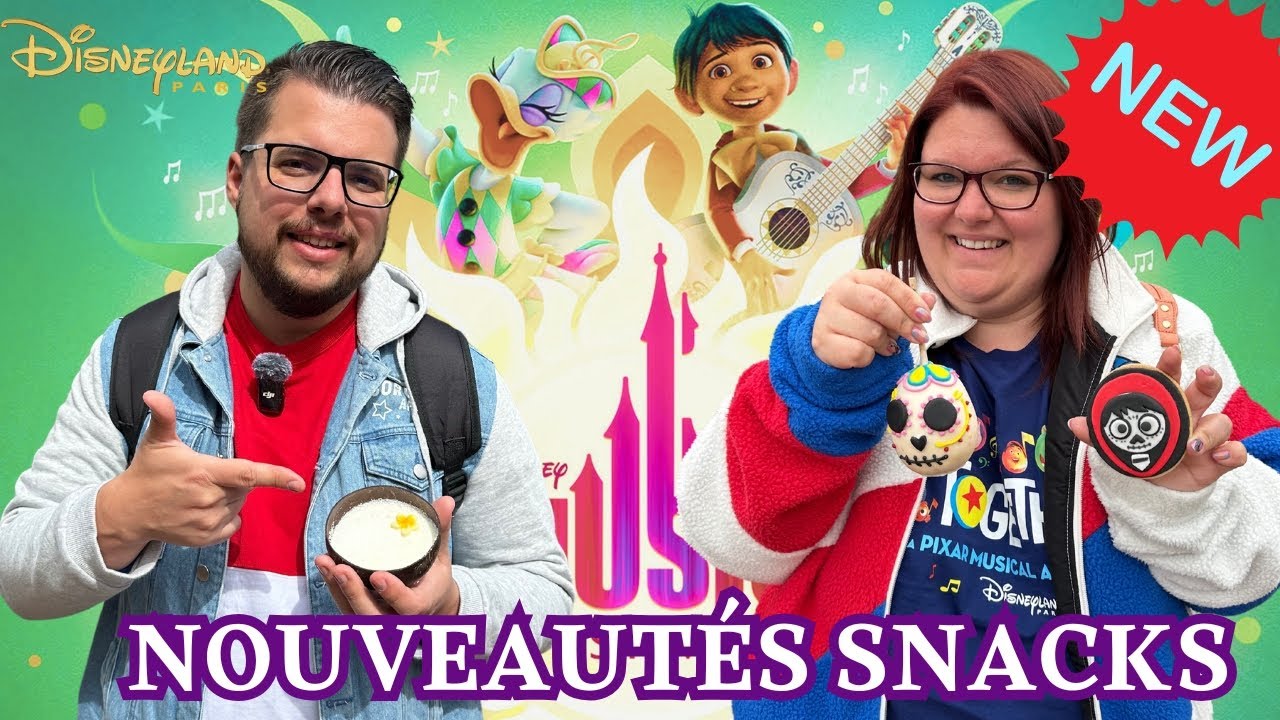 Nouveautés Snacks Disney Music Festival À Disneyland Paris ! - YouTube