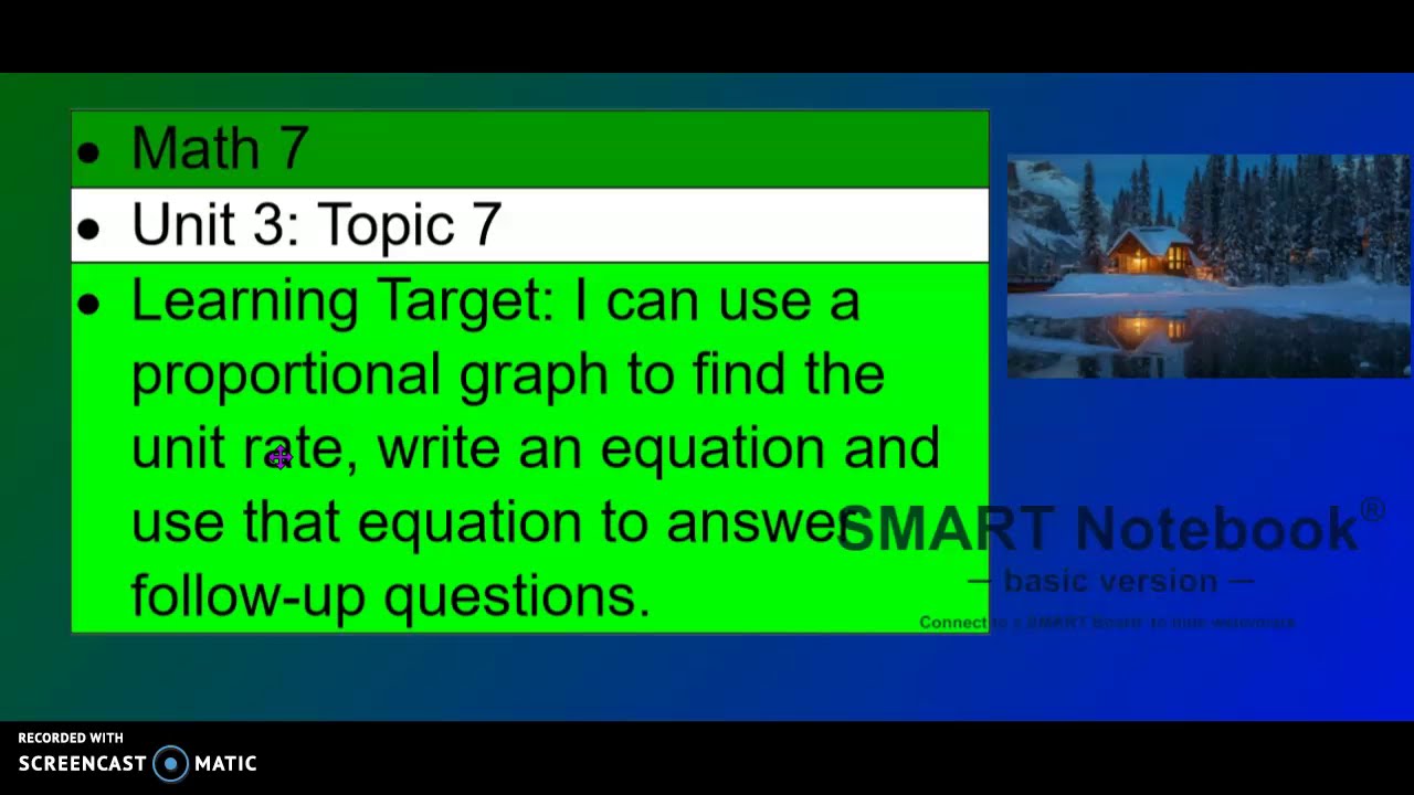 Math 7 Unit 3 Topic 7 - YouTube