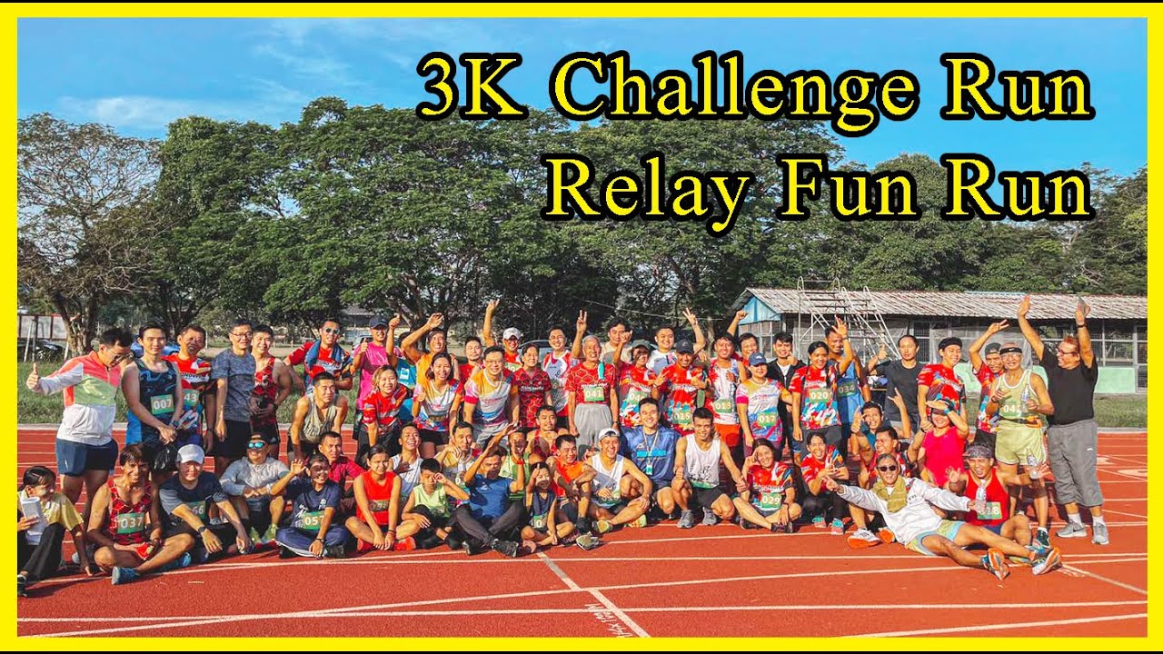 3k Challenge Run and Relay Fun Run for Motivation - YouTube