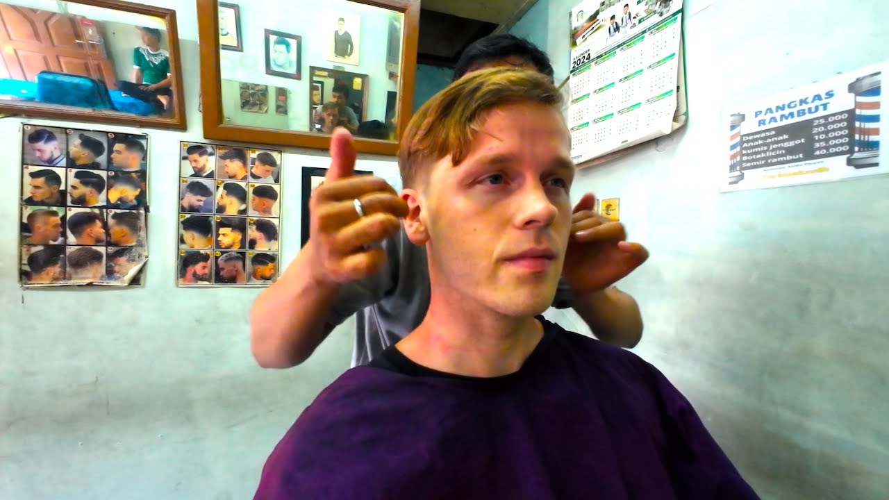 Young Barber Head & Neck Massage Gave Instant Relief! - YouTube