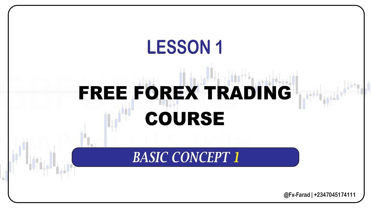 BASIC FOREX CONCEPTS 1 - YouTube