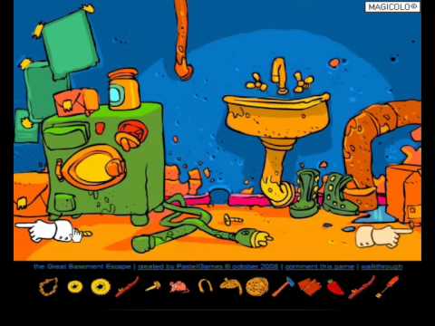 The Great Basement Escape - Armor Games Gameplay by Magicolo - YouTube