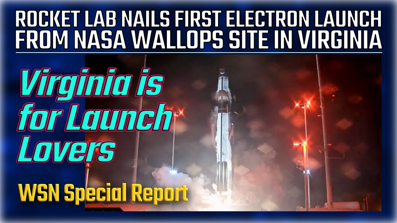 Successful First Launch of Rocket Lab's Electron Rocket from NASA ...