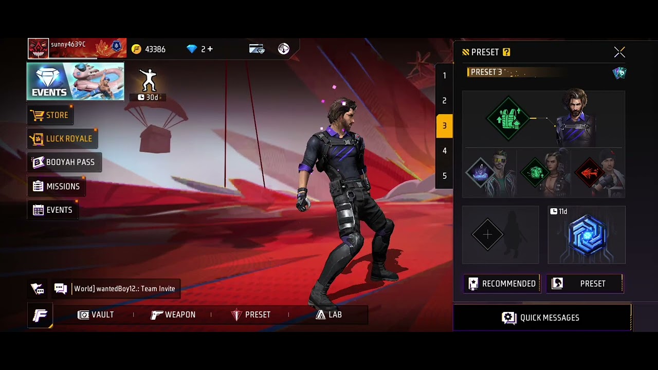 my game characters combination 🔥100 💯 win in any game - YouTube