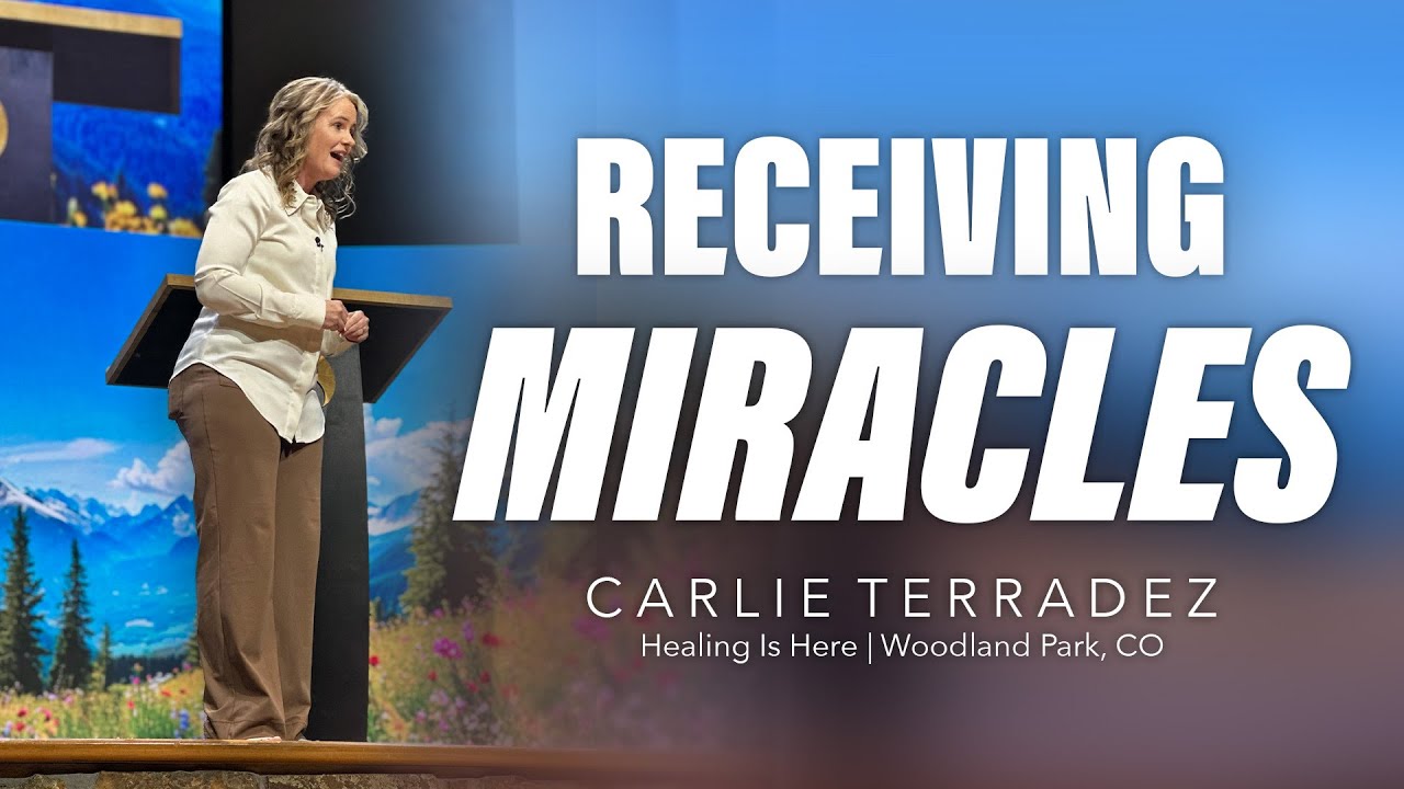 Receiving Miracles | Carlie Terradez at Healing Is Here 2024 - YouTube