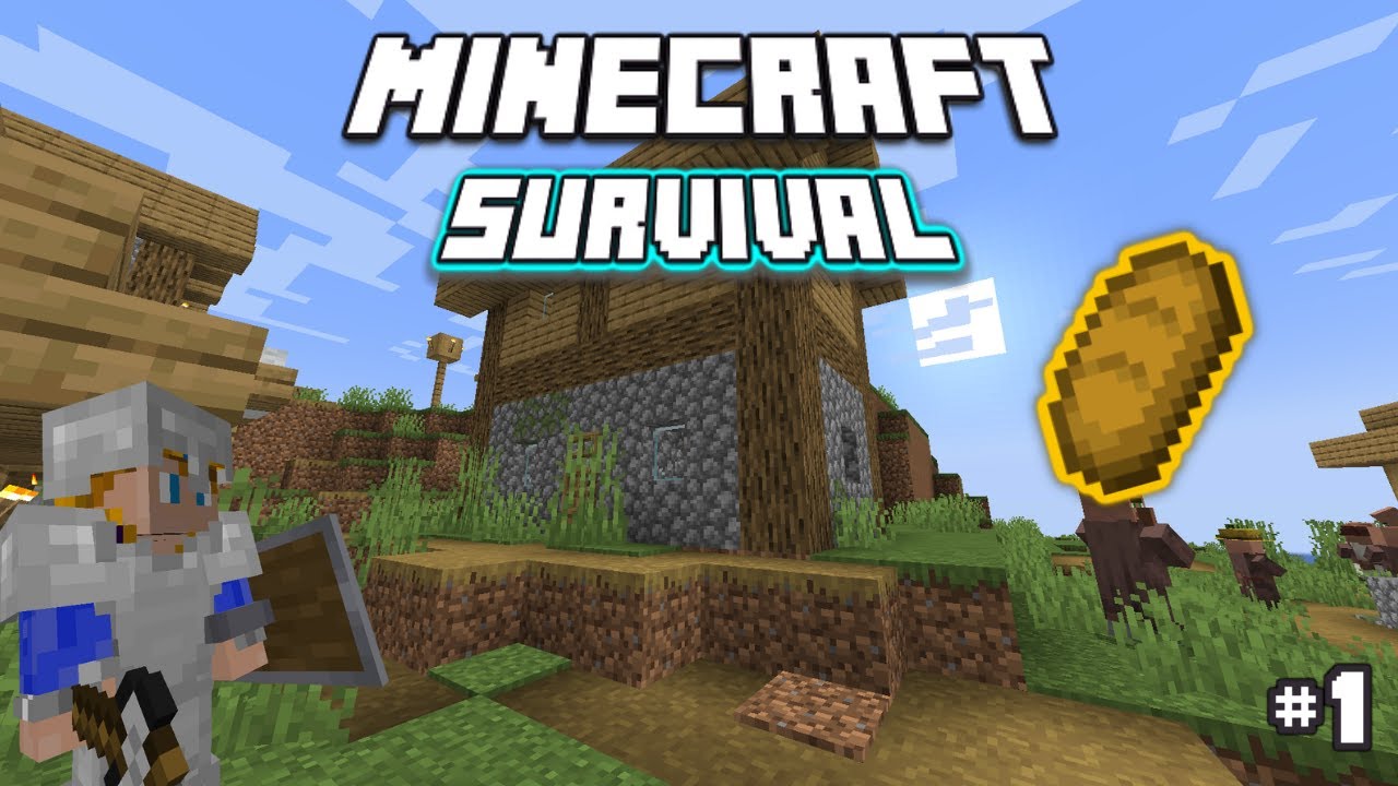 Great start for a Great adventure | Minecraft Survival | EP. 1 S. 1 ...