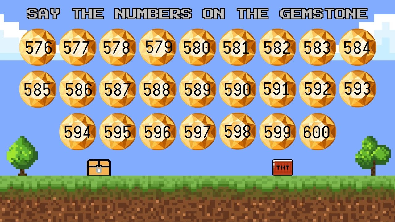 Counting BIG Numbers 551 to 600 is FUN with Counting Companion - YouTube