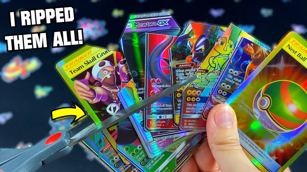 I Ripped EVERY Single Ultra Rare Pokemon Card in This Save it or Rip it ...