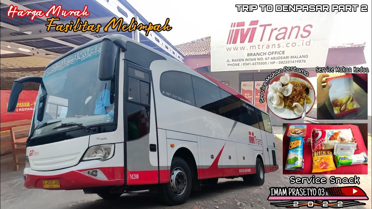 BUS RECOMENDED DENGAN HARGA MURAH FASILITAS MELIMPAH!!! | Trip MTrans ...