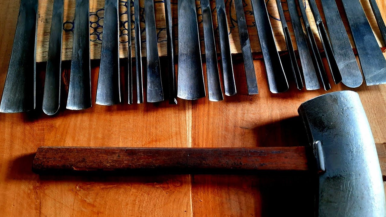 |wood carving chisel review|UP wood art|wood carving tools| - YouTube