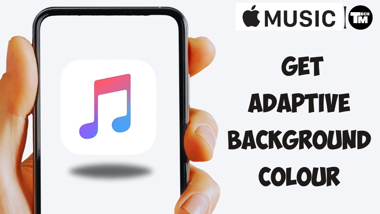 How to get Adaptive Background Colour in Apple Music - YouTube