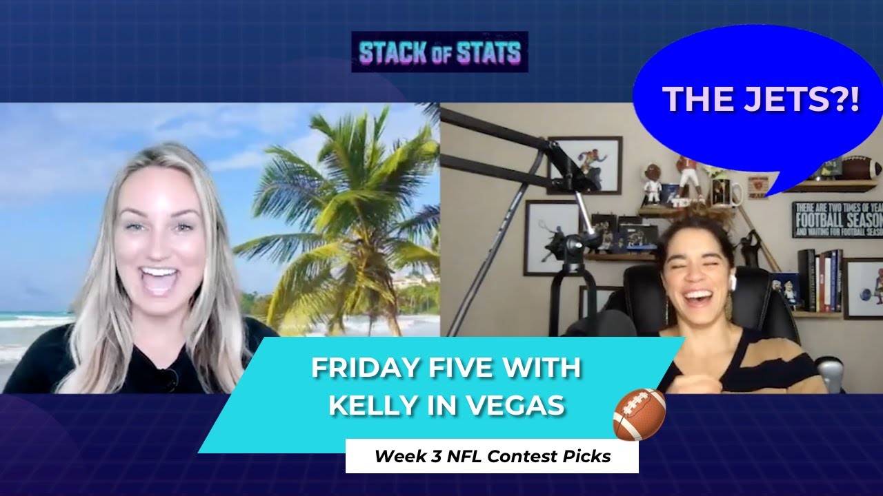 Friday Five with Kelly in Vegas: Week 3 NFL ATS contest picks - YouTube