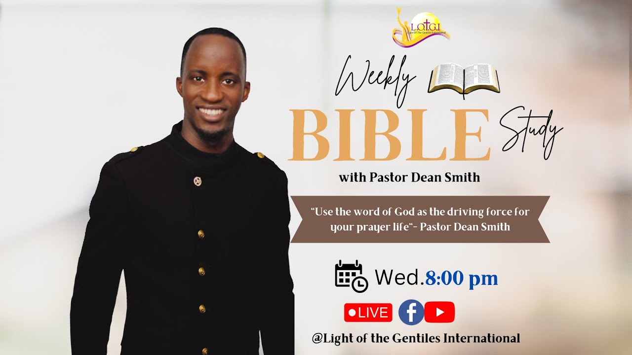 Bible Study | Nov 29, 2023 | Pastor Dean Smith | Feed the Spirit - YouTube