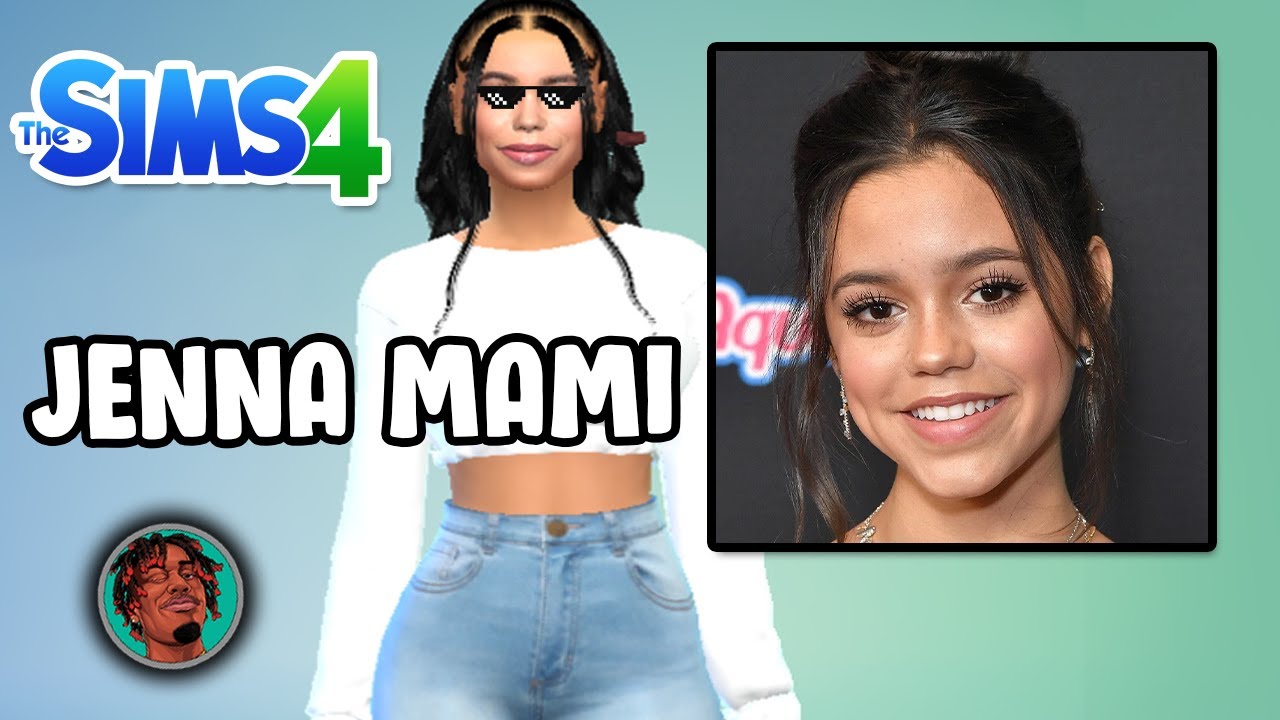 How To Make Custom Skins For Jenna Ortega In The Sims 4 Full Tutorial ...