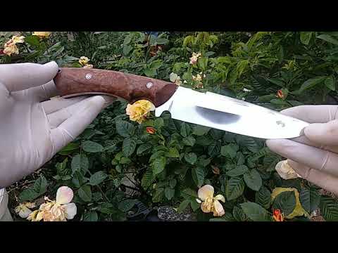 Estetik bıçak kabza yapımı -  How to make custom knife handle / knife scale