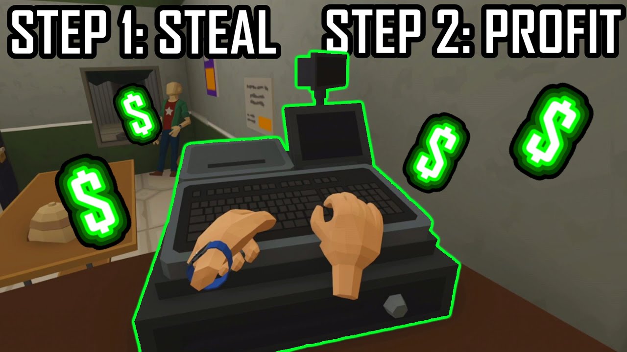 BREAKING IN & STEALING For A Profit in a VR Thief Simulator | The Break ...