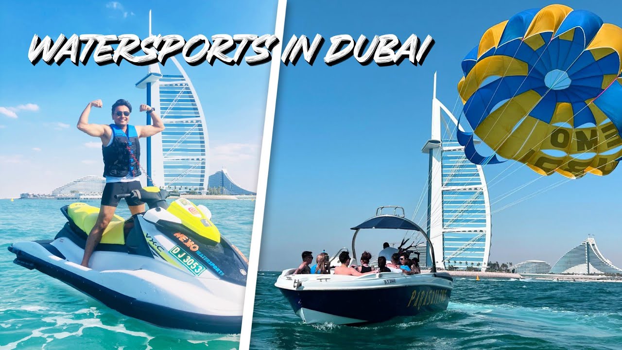 JBR Beach | Nemo Watersports | Aqua Fun Waterpark | Mumbai to Dubai ...