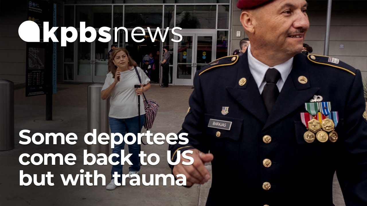 Some deportees make it back, but the shadow stays with them - YouTube