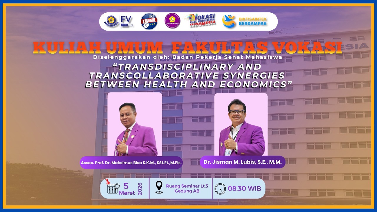 KULIAH UMUM FAKULTAS VOKASI - YouTube