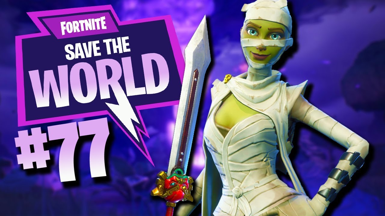 SWORD ONLY CHALLENGE | Fortnite Save The World (Fortnite PVE) - YouTube