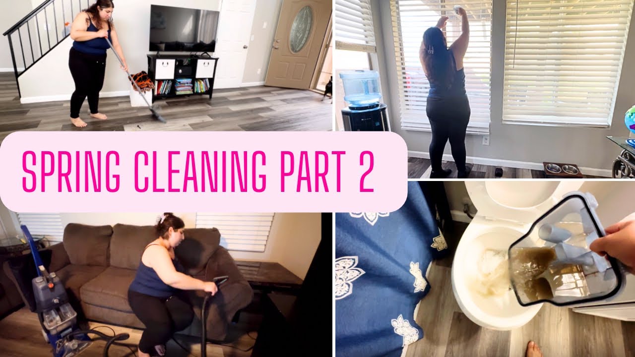 2023 Spring Deep Clean with me | Spring Cleaning part 2 - YouTube