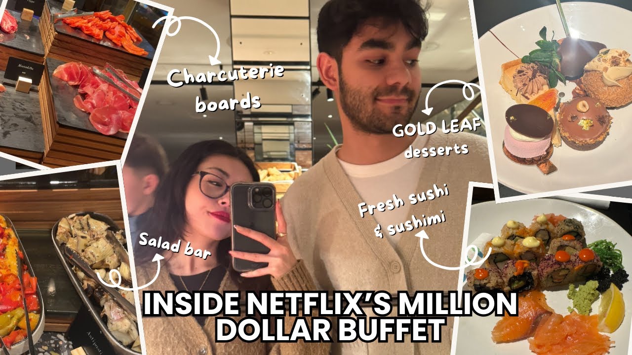 INSIDE Netflix’s MILLION DOLLAR BUFFET – Is It Worth the Hype?! (The ...