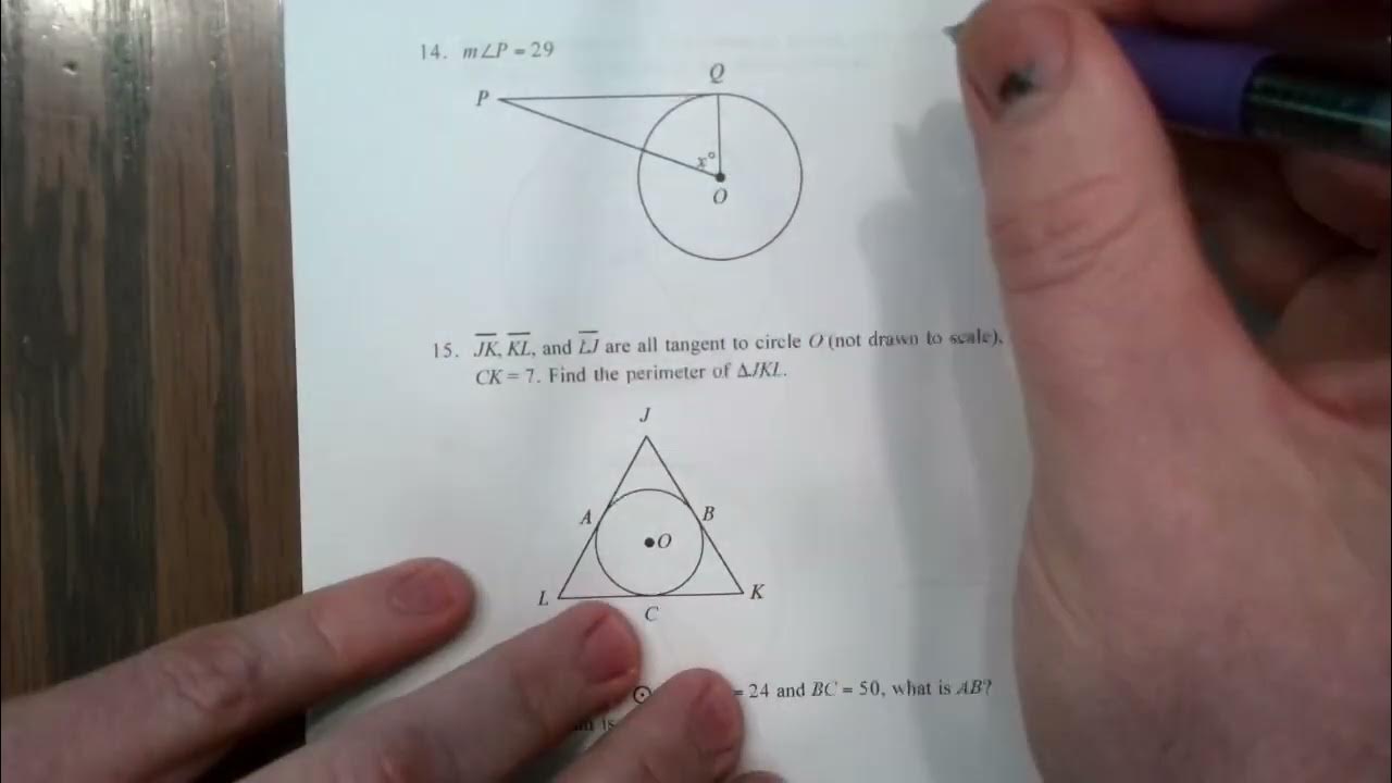 Geometry Chapter 10 review - YouTube