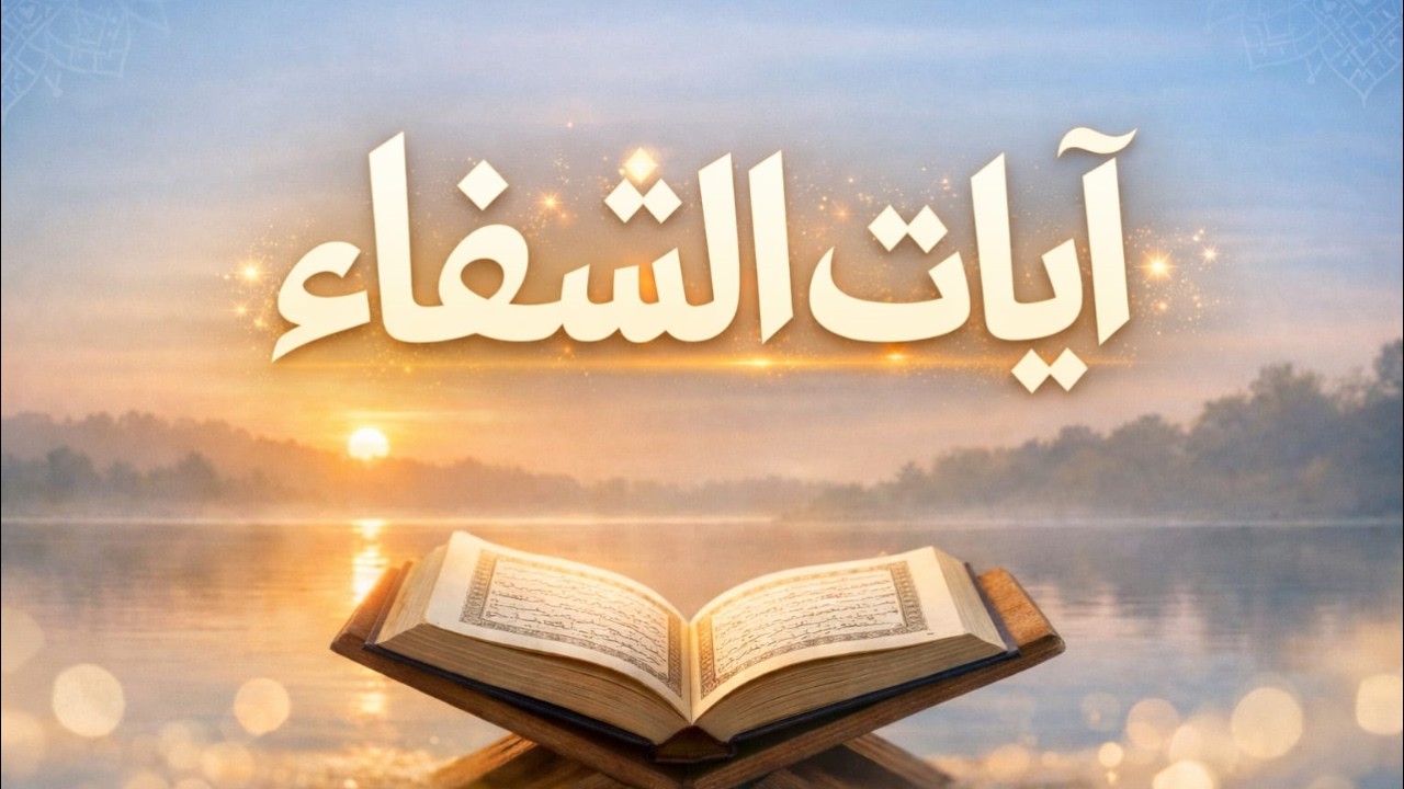 آيات الشفاء بصوت هادئ يريح القلب – أحمد الشلبي Ayat Al-Shifa – Ahmad Al ...