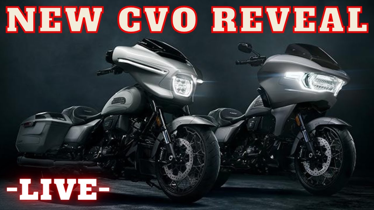 NEW HARLEY DAVIDSON CVO BAGGER REVEAL - YouTube