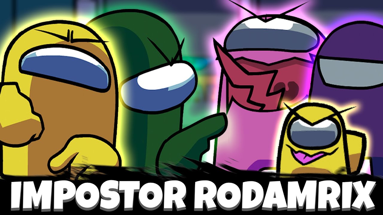 Impostor Rodamrix VS Friday Night Funkin | Demo Among Us (FNF MOD ...