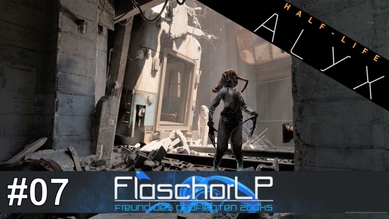 HALF-LIFE: ALYX ☢️ [7] - Mr. Barnacle will deine Füße essen! | Let's ...