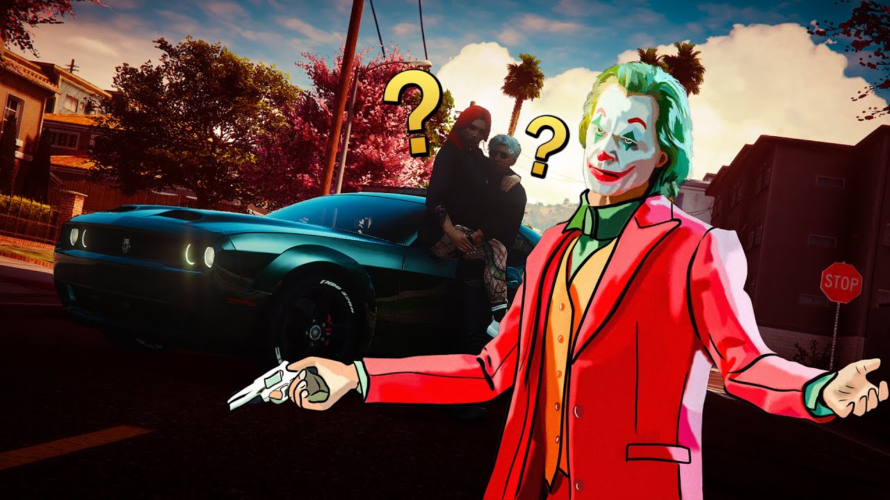 Me Transformo en el Joker en GTA 5 Roleplay - YouTube