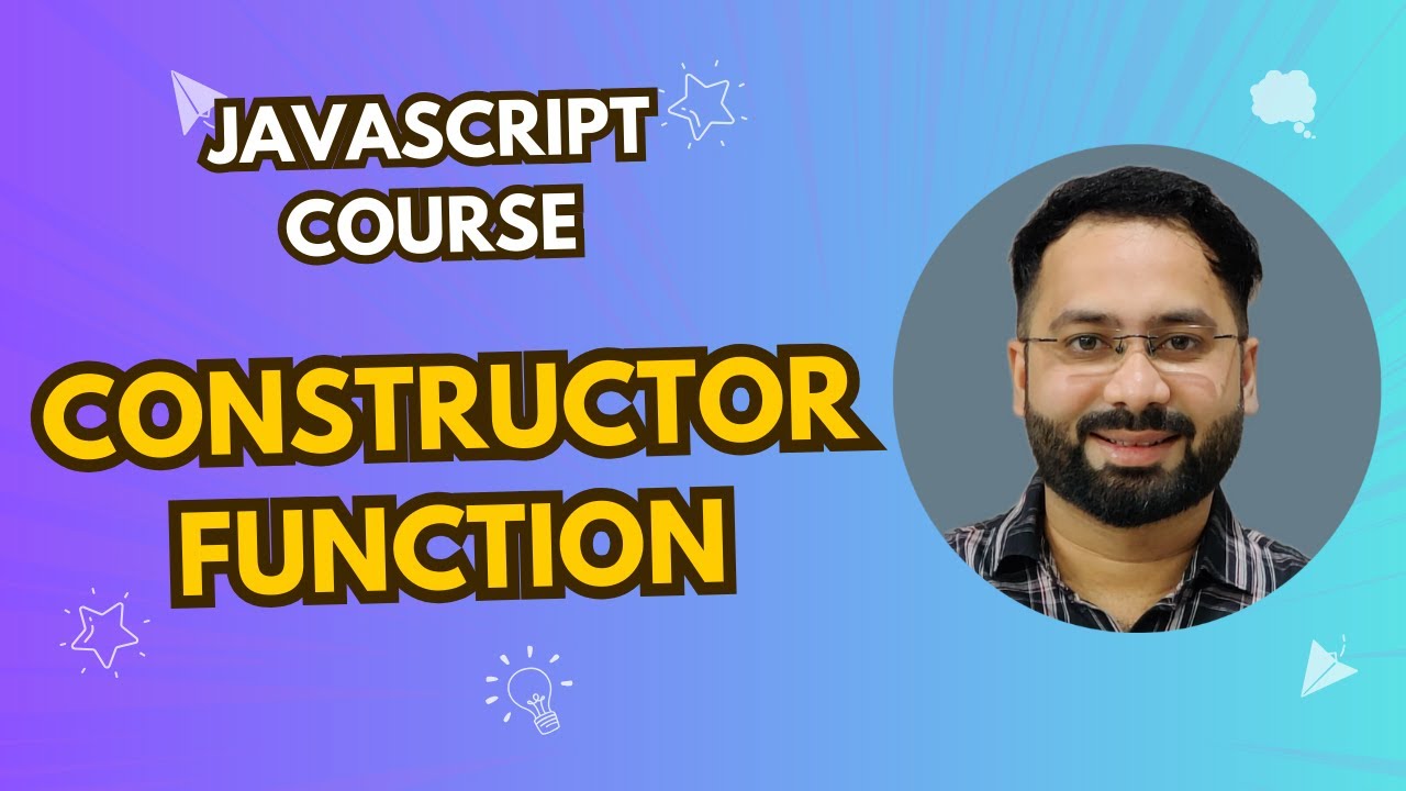 #11 Constructor functions in Javascript - YouTube