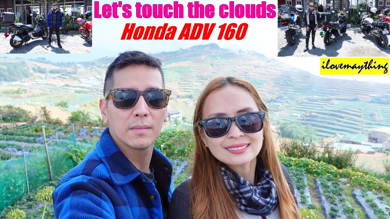 Let's Touch the Clouds. Honda ADV 160 Adventure Scooter Ride. Trip to the Mountains. Hulyan and ...