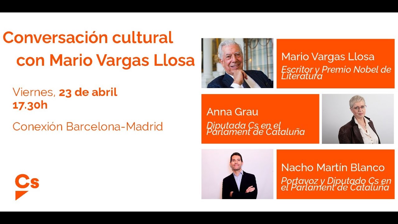 Conversación cultural con Mario Vargas Llosa - YouTube