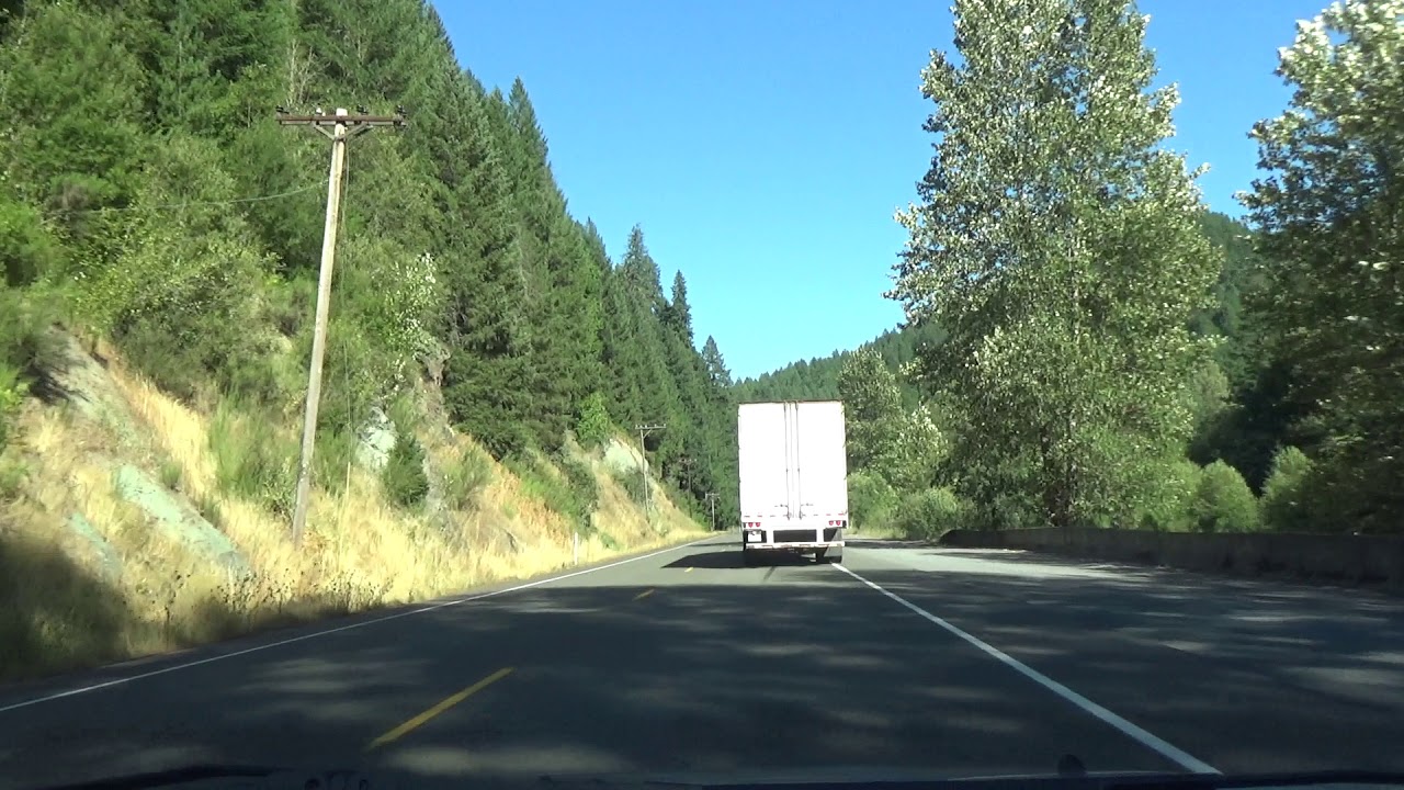 201708161700 - Driving East on Oregon Highway 22 From Detroit Oregon To ...