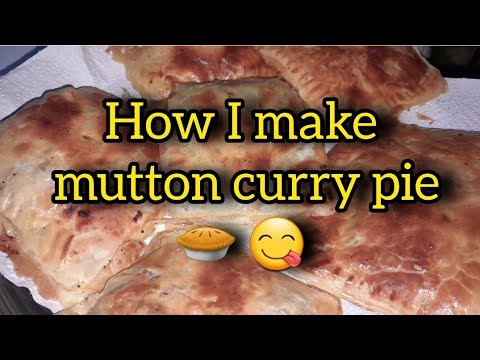 How I make my own mutton curry pie at home. #pie #indianfood #food ...