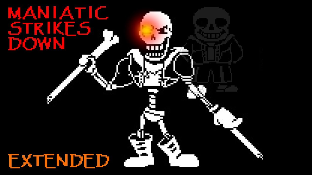 [Undertale AU - Disbelief Hard Mode] [Phase 2] Maniatic Strike Down ...