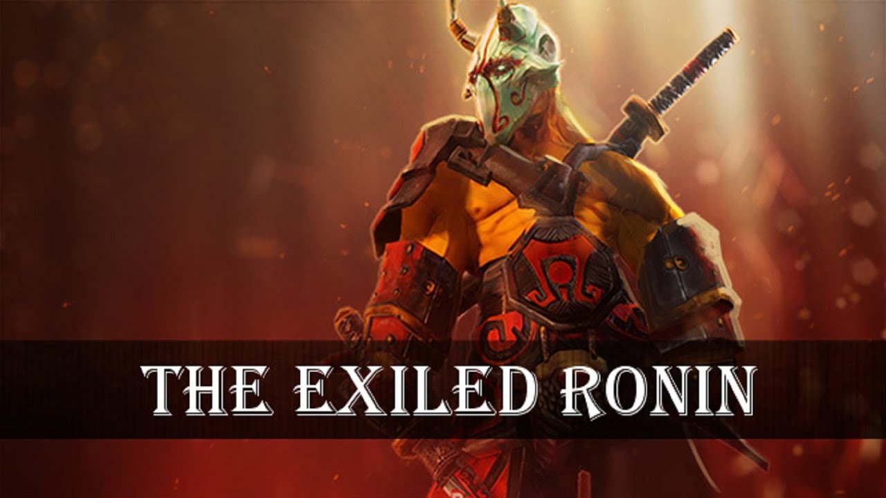 Dota 2 Juggernaut Exiled Ronin Set