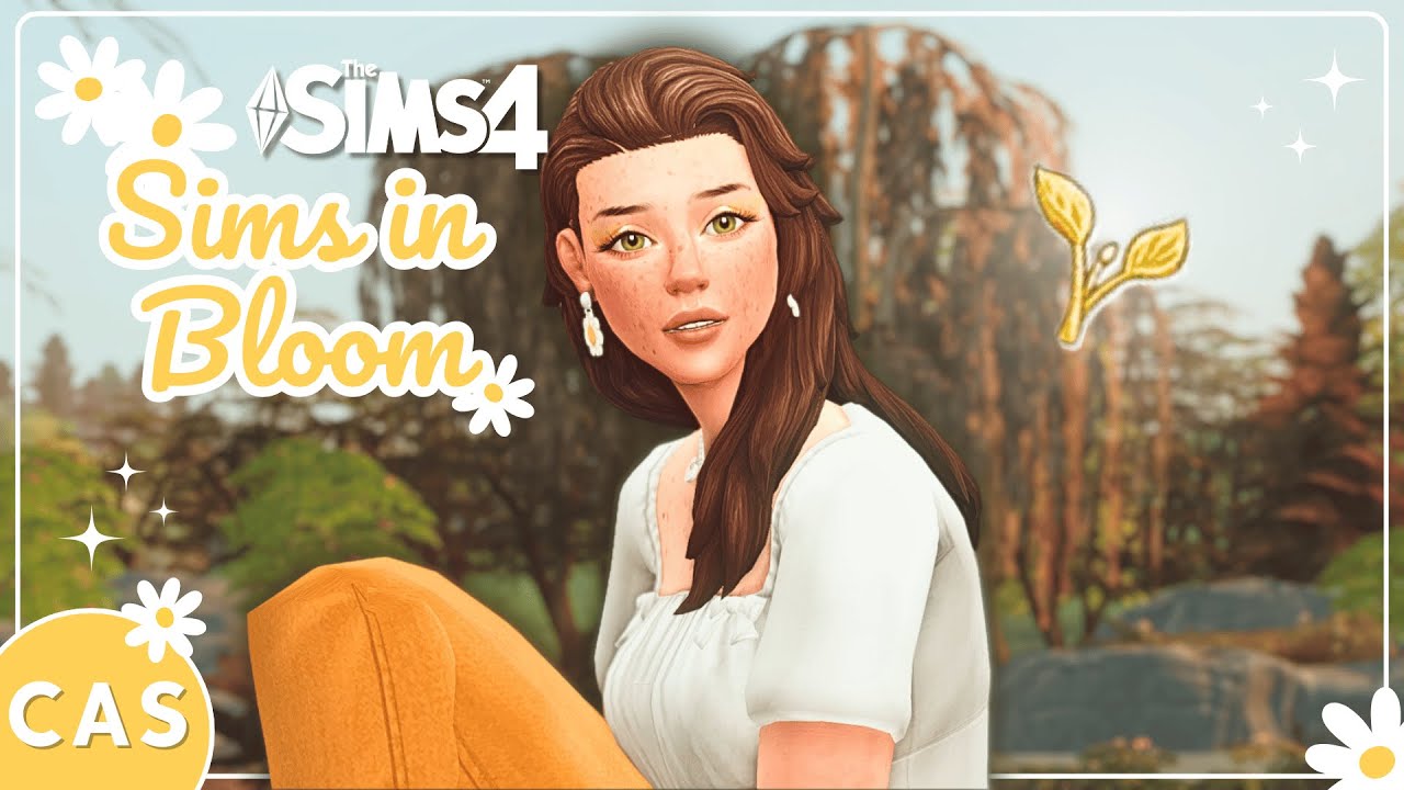 🌼 Let's play The Sims 4 | Sims In Bloom Legacy Challenge | CAS: Maisie ...