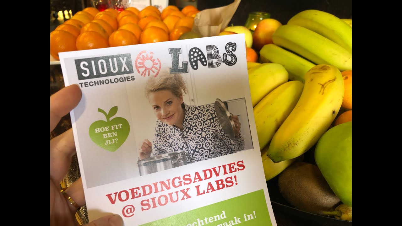 Voedingsadvies op het werk! @ SIOUX LABS - YouTube
