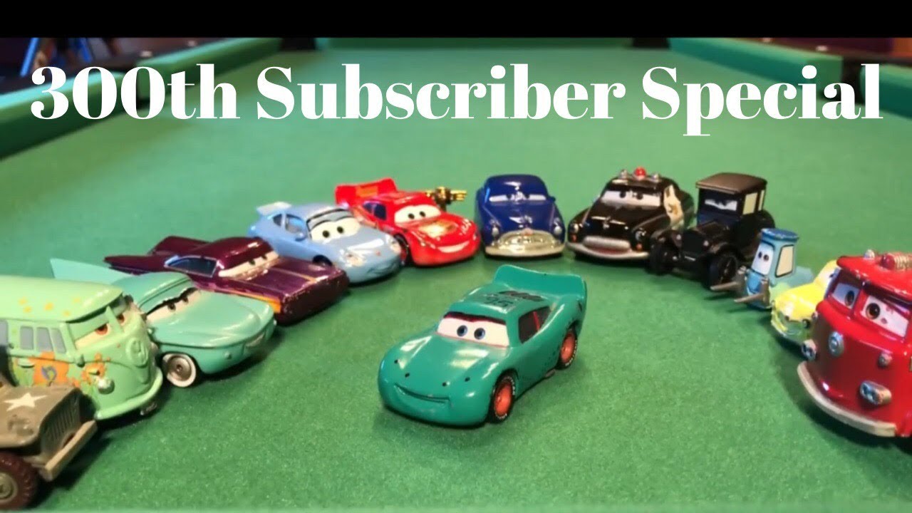 300th Subscriber Special Disney Pixar Cars Radiator Springs Townies ...