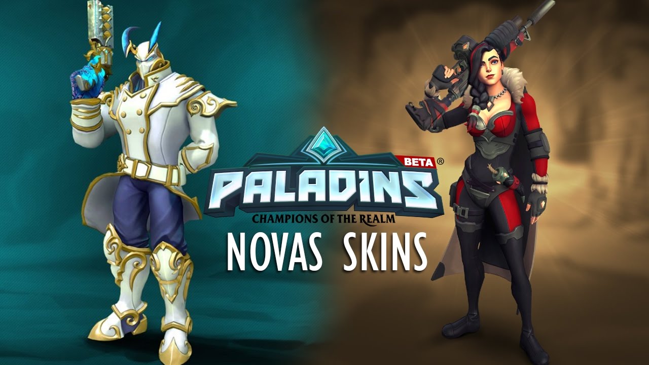 PALADINS: NOVAS SKINS DO ANDROXUS E TYRA !! patch 45 - YouTube