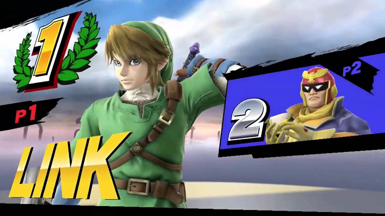 SSB4 - Link's Victory Poses ~Wii U Version~ - YouTube