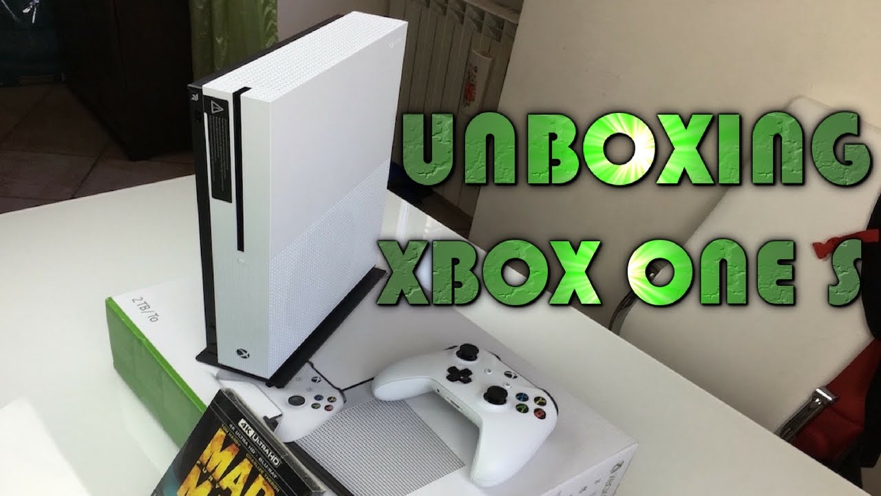 XBOX ONE S - UNBOXING ITA - YouTube