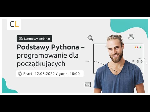 Webinar: Podstawy Pythona - programowanie dla początkujących | 12.05.2022 | Coders Lab - YouTube
